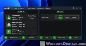 Ryzen Master unable to initialize Kindly reinstall the program