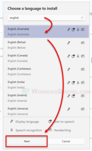 How to Change Default System Language in Windows 11