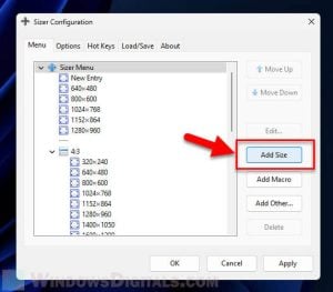 Shortcut Keys to Scale and Resize Window in Windows 11