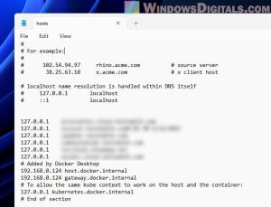 How to Add a Static DNS Entry in Windows 11