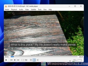 How to Move Subtitles in VLC Player