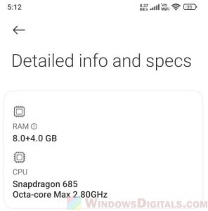 Checking Android Phone's Processor Information