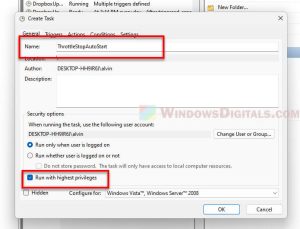 How to Make ThrottleStop Start with Windows 11
