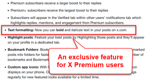 How to Bold and Italicize on X (Twitter) without X Premium