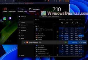 Why is Brave Using High CPU & Memory (vs. Chrome)