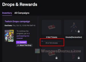 Twitch Drops Not Working, Drops Not Showing Up in Game