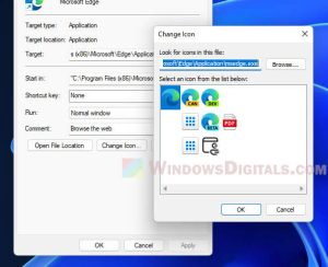 How to Change Microsoft Edge Icon on Taskbar or Desktop