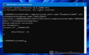 How to Change Computer Name or Workgroup in Windows 11