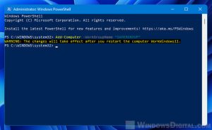 How to Change Computer Name or Workgroup in Windows 11