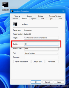 How to Change Directory/Drive in CMD on Windows 11