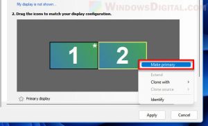 How to Switch Between Monitors on Windows 11