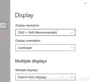 Screen Size Smaller or Larger Than Monitor in Windows 10/11