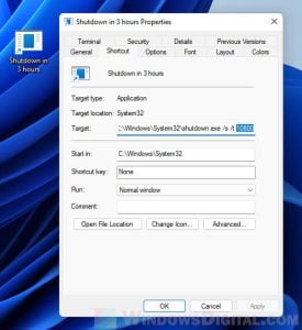 How to Set Shutdown Timer in Windows 11