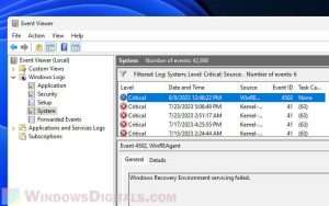 "Application Error" Won't Go Away on Windows 11