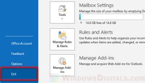Microsoft 365 Outlook 1001 Error "Something went wrong"