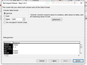 How to Open VCF File or Convert it to Excel in Windows 11