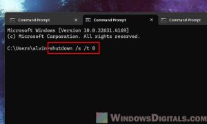 No Shutdown or Restart Option in Windows 11?