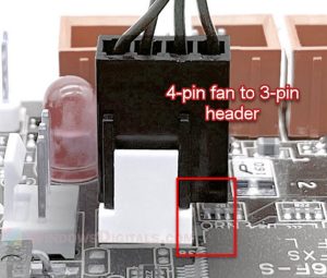 Can I use 4-pin fans on 3-pin headers or vice versa?