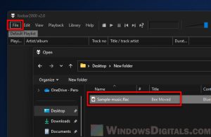Convert FLAC, MP3, ALAC, etc. with foobar2000