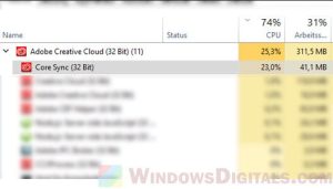 What is CoreSync.exe, its Application Error & How to Delete it