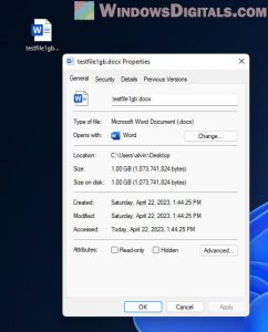How to Create Large Test Files in Windows 11 or 10