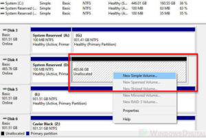 How to Format New SSD Drive in Windows 11/10