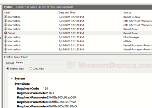 Connectivity state in standby: Disconnected, NIC compliance