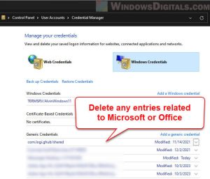 Microsoft 365 Outlook 1001 Error "Something went wrong"