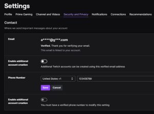 Twitch n'envoie pas le code de vérification au téléphone ou par e-mail - Gamingdeputy France