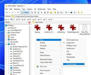 Can I Manually Sort Files in a Folder in Windows 11?