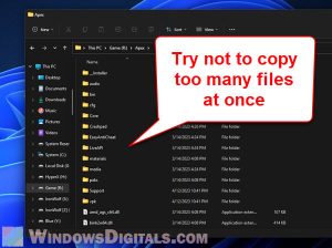 File Transfer Speed Very Slow or Drops to Zero in Windows 11