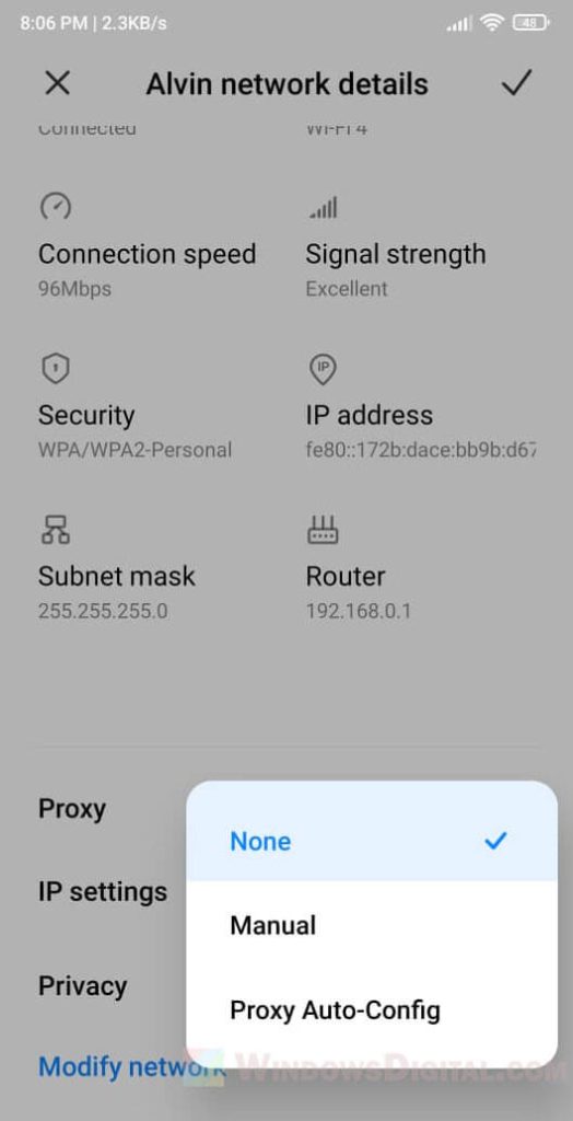 Fix: ERR_ADDRESS_UNREACHABLE (Windows 11, Mac, Android)