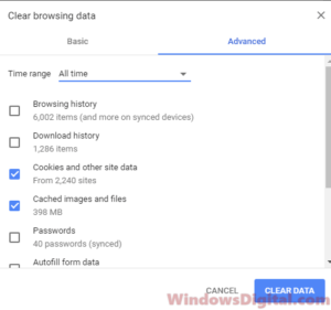 "Err_Connection_Timed_Out" Chrome on Windows 11/10
