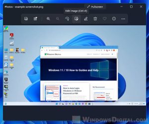 How to Crop Screenshot on Windows 11