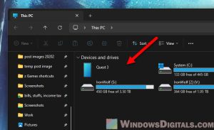 How to Enable File Transfer Between Quest 3 and PC