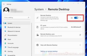 Windows 11 Remote Desktop "An authentication error has occurred"