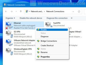 Ethernet Not Working in Windows 11 (Fix)