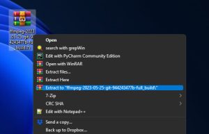 How to Install FFmpeg in Windows 11 for Python Tools
