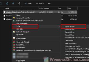 How to Open and Unzip zip.001 zip.002 Files?