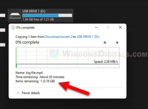 File Too Large for USB Drive But Plenty of Space (Windows 11)