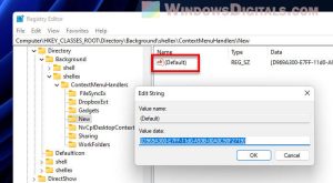 Windows 11 "New Folder" Missing From Right-Click Menu