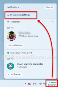 How to Disable Desktop Pop Up Notifications on Windows 11