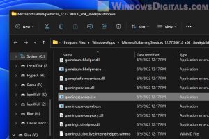 What is GamingServices.exe in Windows 11 or 10?