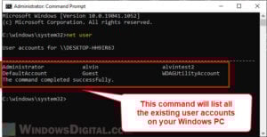 Give Admin Permission/Rights to User in Windows 11/10
