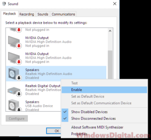Headphones Jack Not Working on Windows 11 or 10
