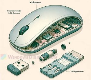 Logitech Wireless Mouse USB Receiver Lost or Broken
