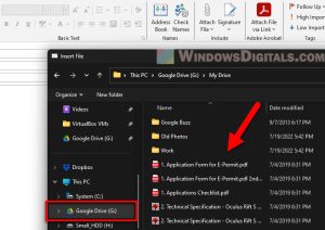 How to Use Google Docs with Outlook Email (Attach)