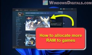 How to Allocate More RAM to a Game in Windows 11 or 10
