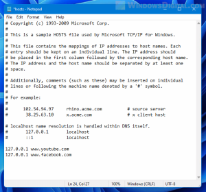 How to Block a Website Such As YouTube in Windows 11
