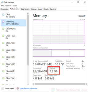 Clear Cache (Memory, Browsers, Temp Files) in Windows 11/10